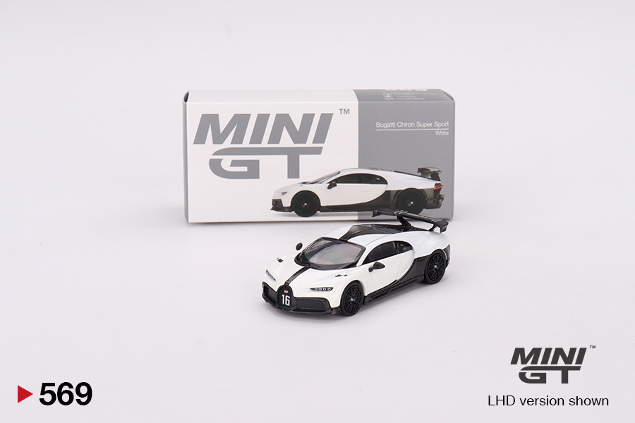 Mini GT Bugatti Chiron Pur Sport White – Zakzuk Toys