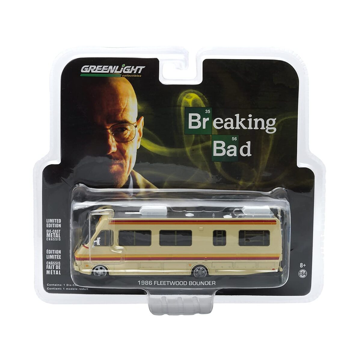 1/64 Greenlight 1986 Fleetwood Bounder Breaking Bad – Zakzuk Toys