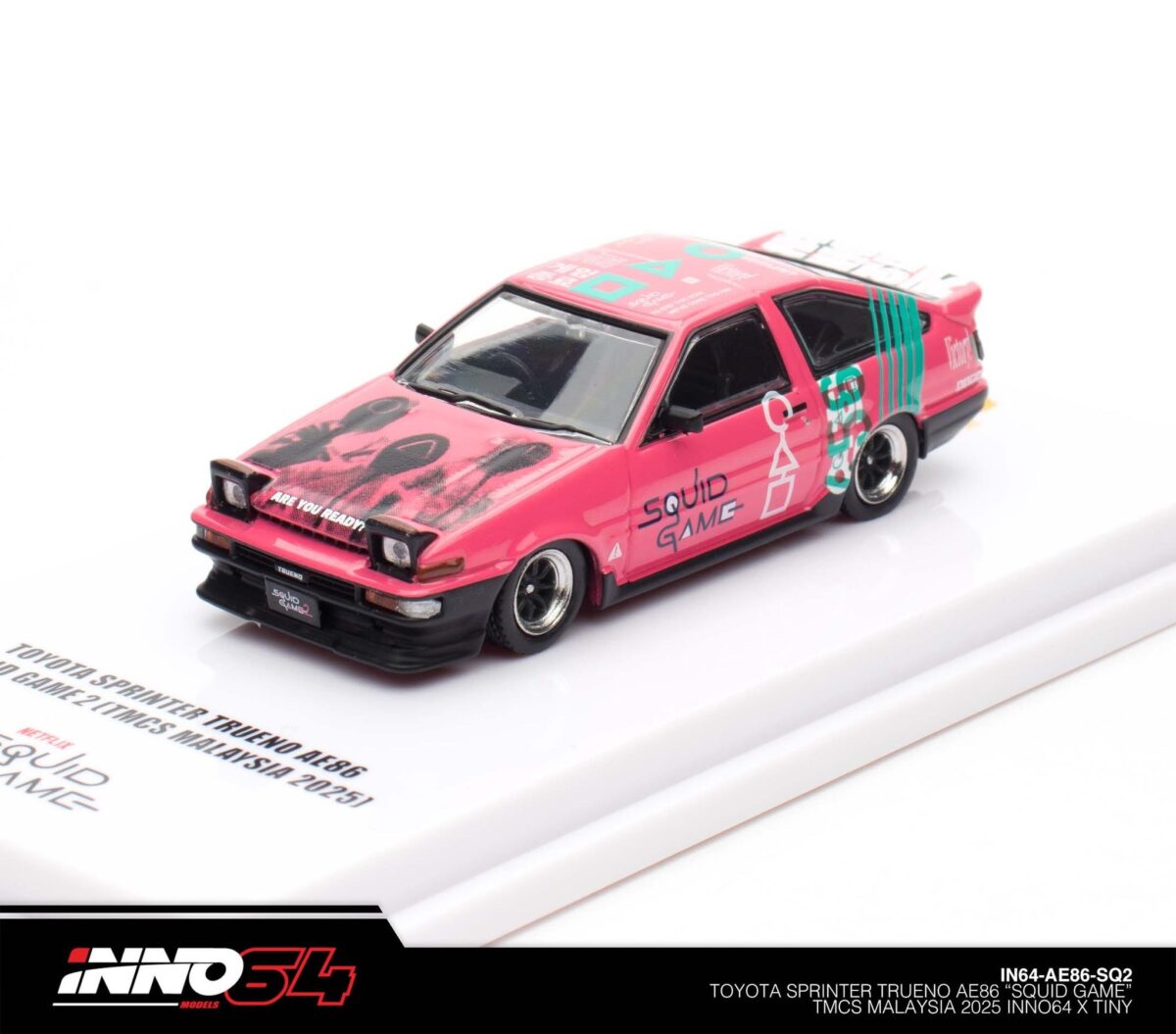 Inno64 Toyota Sprinter Trueno AE86 “Squid Game” TMCS Malaysia 2025 ...