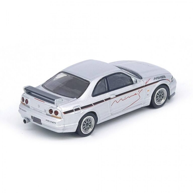 Inno 1/64 Nissan Skyline GT-R (R33) “Tuned by Mine’s” Silver IN64-R33 ...