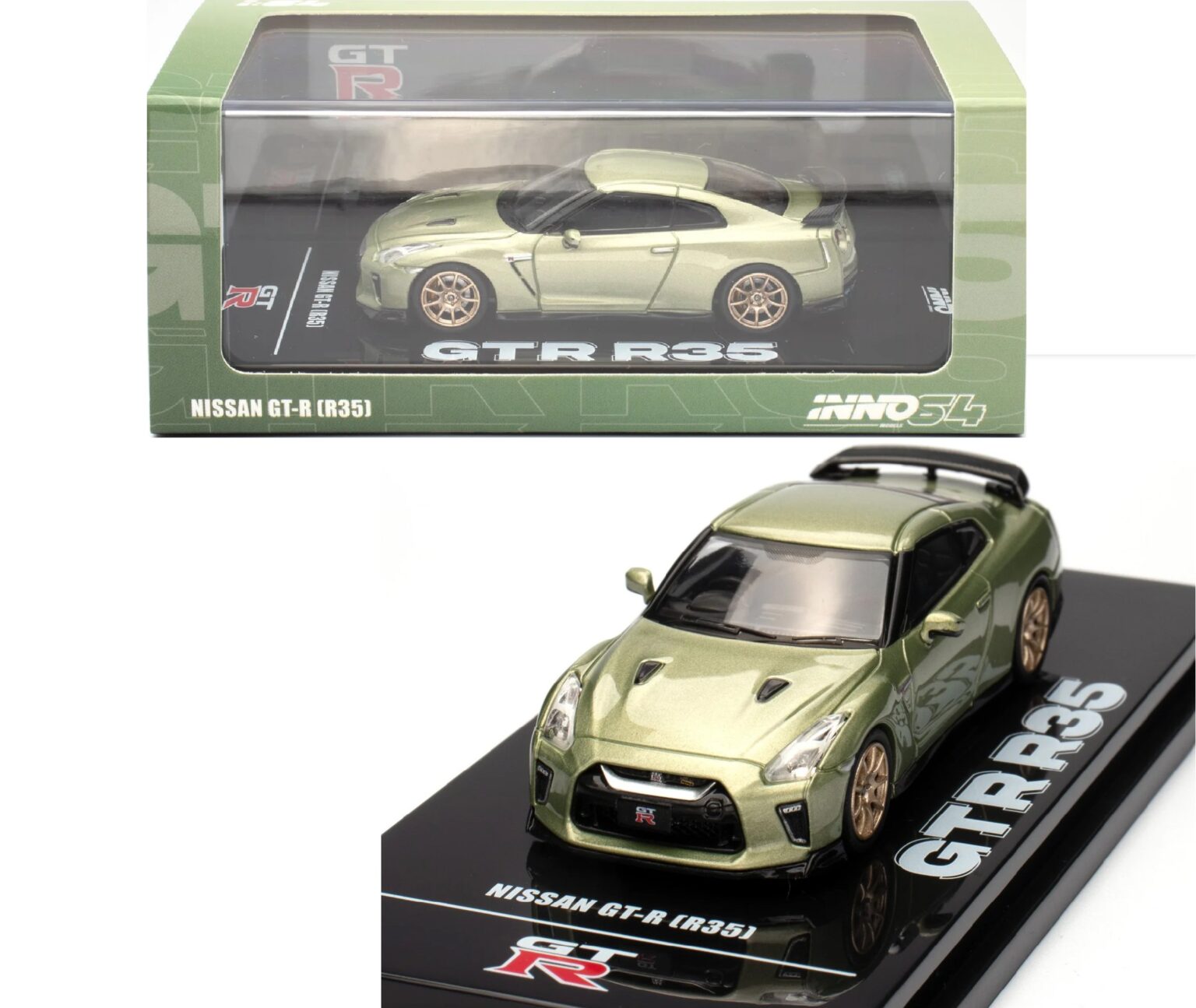 İNNO64 Nissan GT-R R35 Millenium Jade – Zakzuk Toys