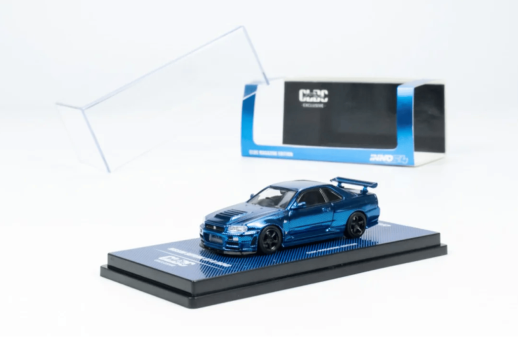 İNNO64 Nissan Skyline GT-R R34 CLDC Magazine Edition – Zakzuk Toys