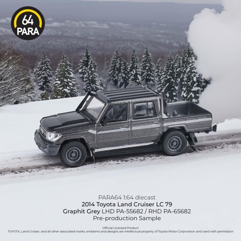 Para64 Toyota 2014 Land Cruiser Double Cab Pickup LC79 graphite Grey ...