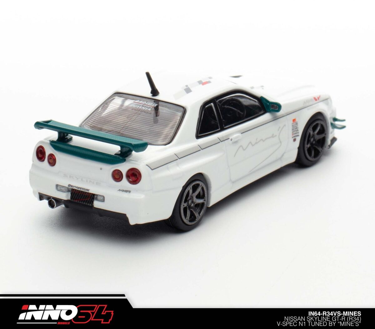 Inno64 Nissan Skyline Gt-R (r34) V-spec N1 Tuned By ”Mine’s” in64-r34vs-mines – Zakzuk Toys