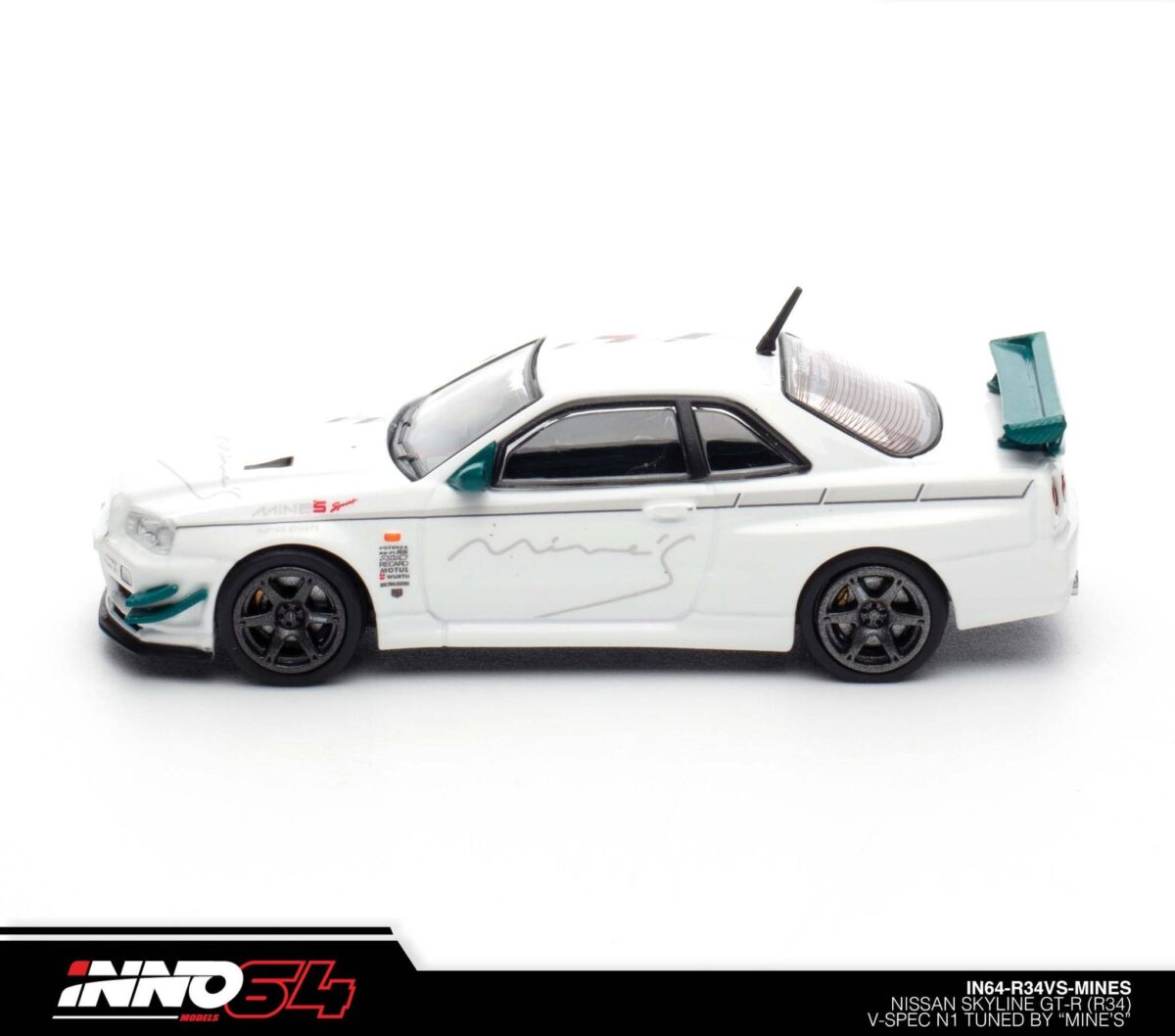 Inno64 Nissan Skyline Gt-R (r34) V-spec N1 Tuned By ”Mine’s” in64-r34vs-mines – Zakzuk Toys
