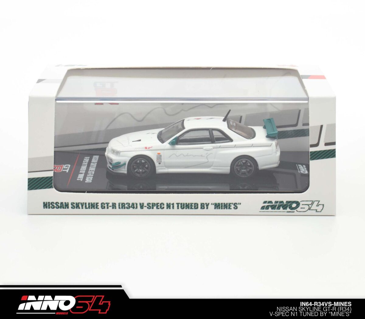 Inno64 Nissan Skyline Gt-R (r34) V-spec N1 Tuned By ”Mine’s” in64-r34vs-mines – Zakzuk Toys