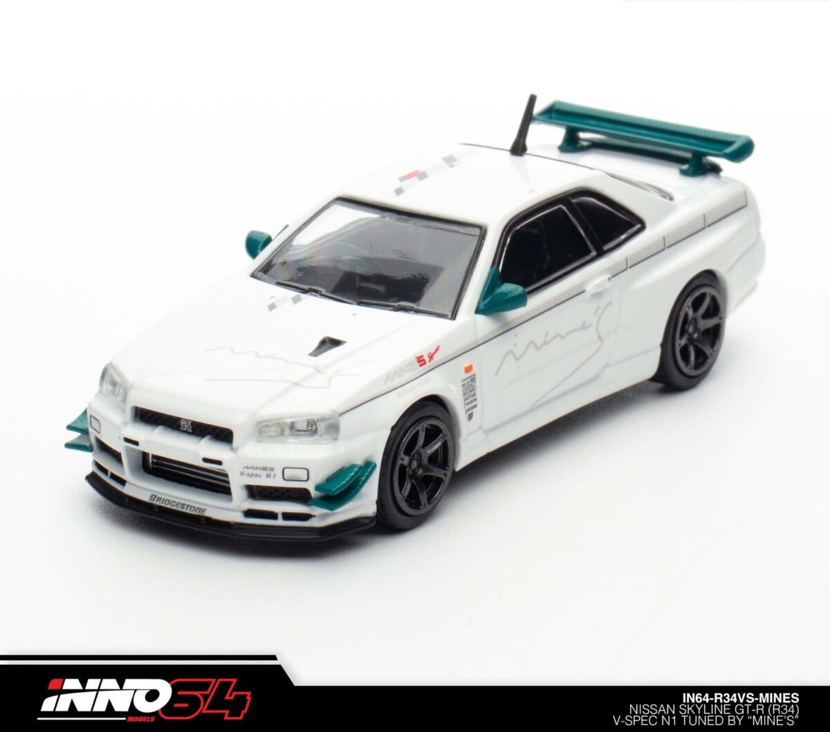 Inno64 Nissan Skyline Gt-R (r34) V-spec N1 Tuned By ”Mine’s” in64-r34vs-mines – Zakzuk Toys